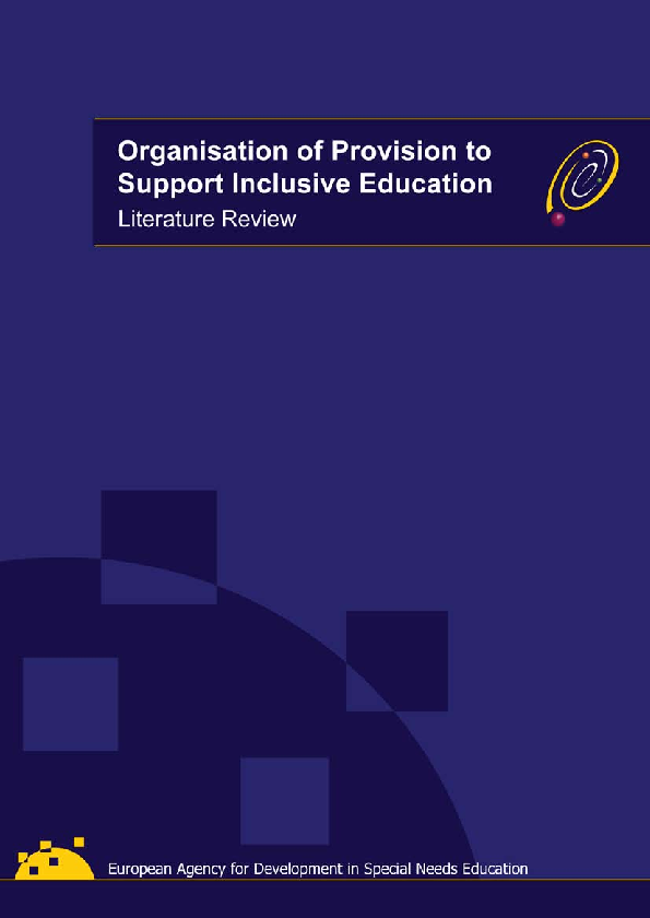 (PDF) Organisation of Provision to Support Inclusive Education