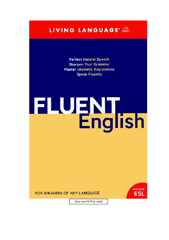 (PDF) Fluent English
