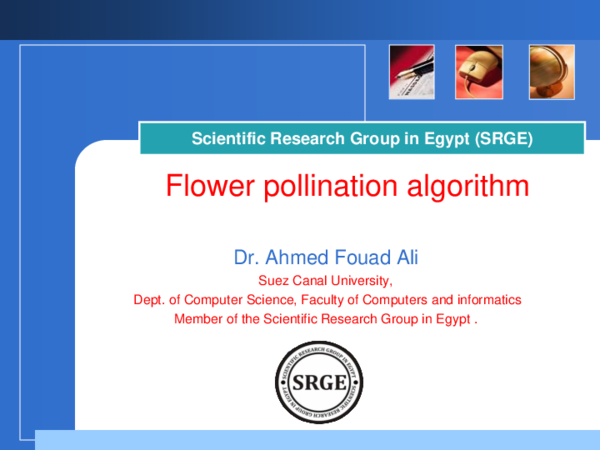(PPT) Flower pollination algorithm
