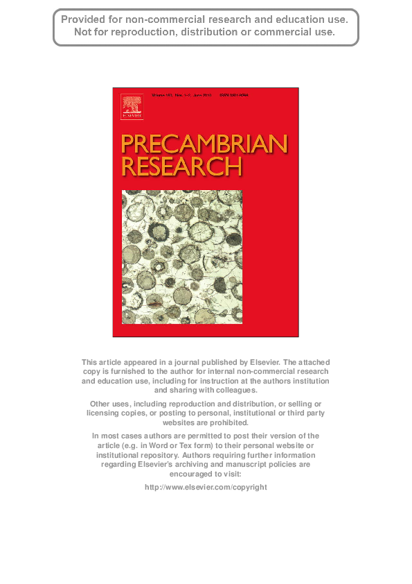 (PDF) The ‘string of beads’ fossil ( Horodyskia) in the mid-Proterozoic ...