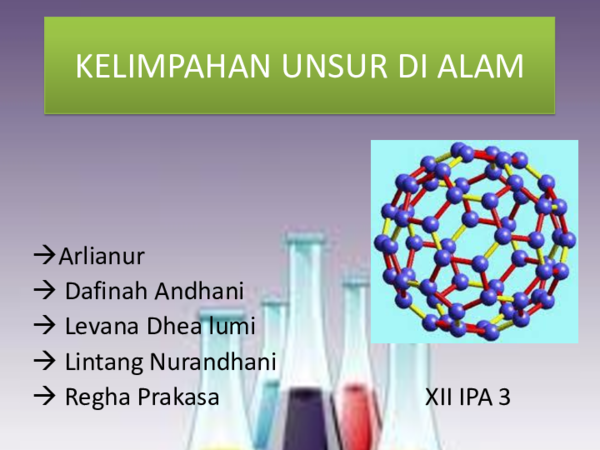 (PPT) kelimpahan unsur di alam