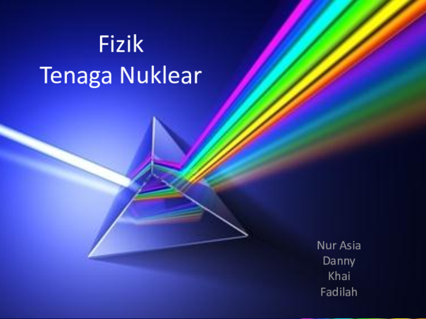 (PPT) Fizik Tenaga Nuklear