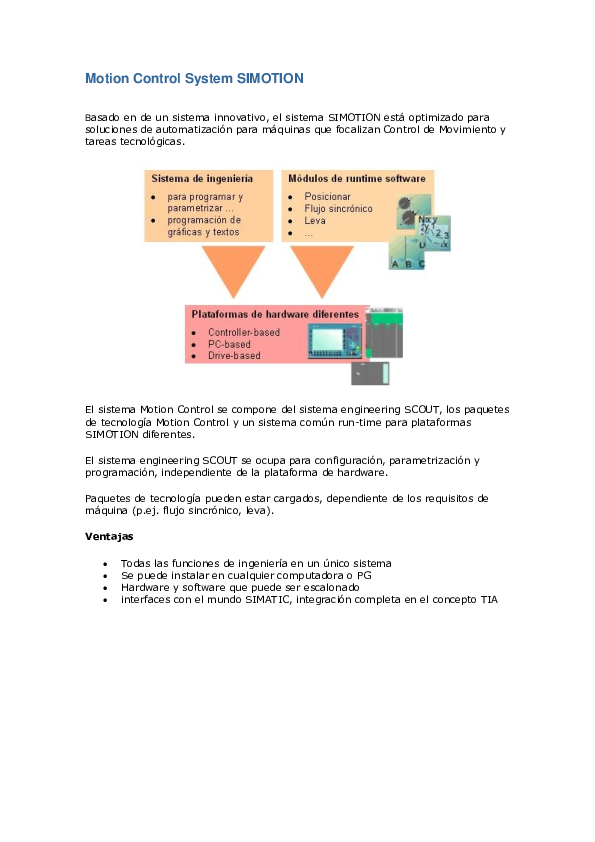 (DOC) Motion Control System SIMOTION