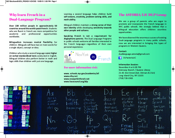 (PDF) Dual Language Program Brochure (back)