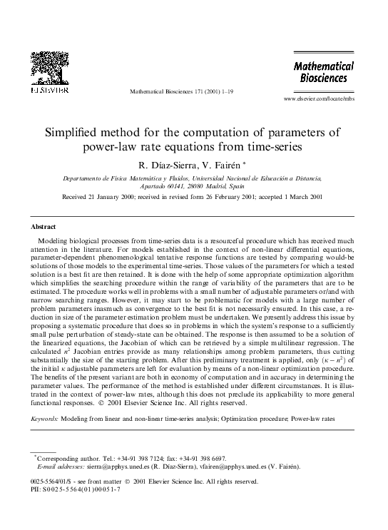 (PDF) Simplified metod for the computation of parameters of power-law ...