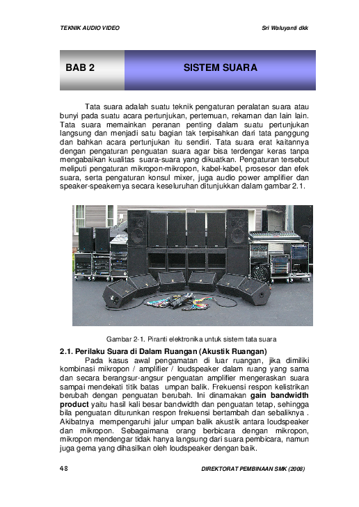 (PDF) TEKNIK AUDIO VIDEO