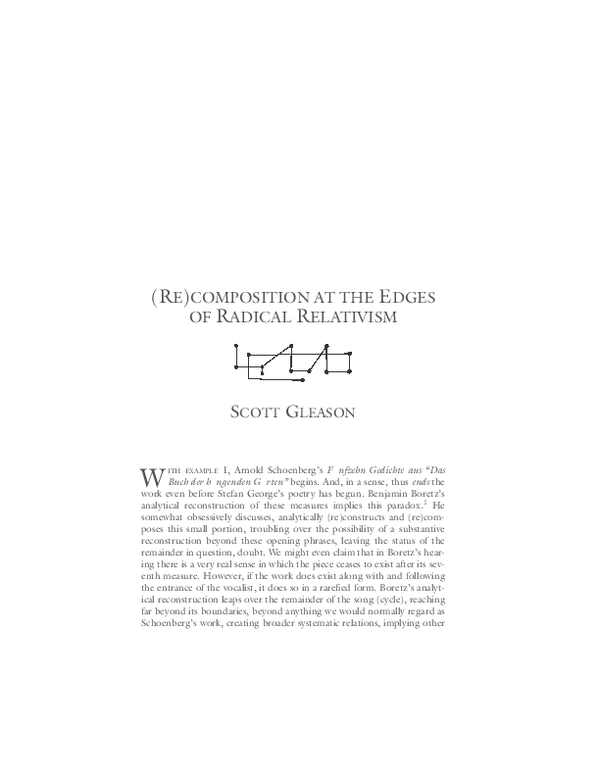 (PDF) (Re)composition at the Edges of Radical Relativism