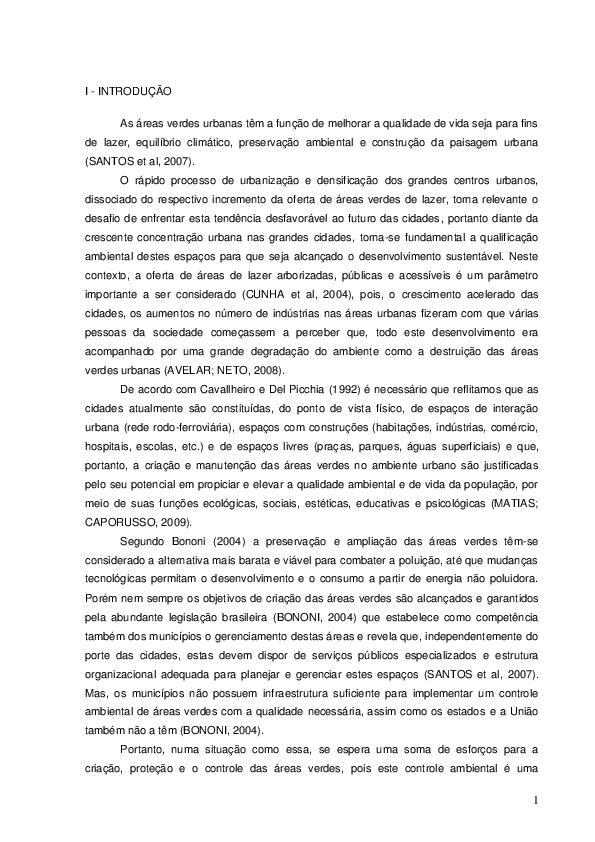 (PDF) I - INTRODUÇÃO