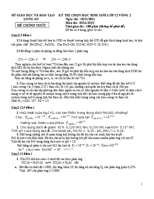 (DOC) Dethi-HSG-L12-vong2-2011-2012-Hoa