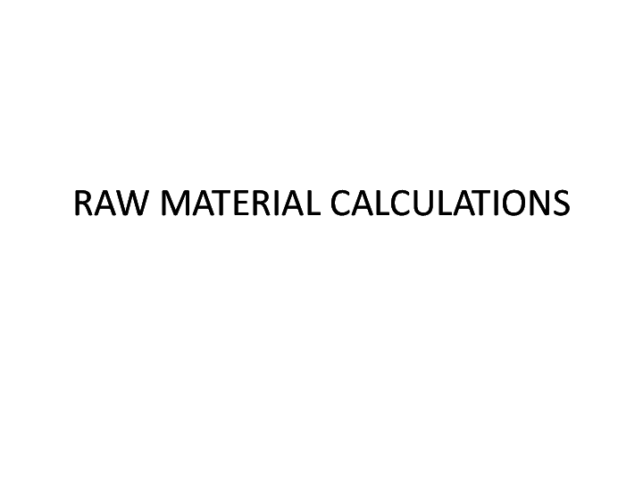 (PDF) raw material calculation for weaving a particular design fabric