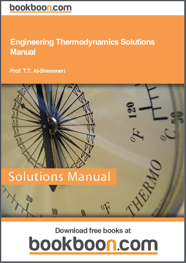 (PDF) engineering thermodynamic solutions
