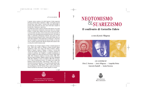 (PDF) Neotomismo e suarezismo (APRA, Roma 2006)