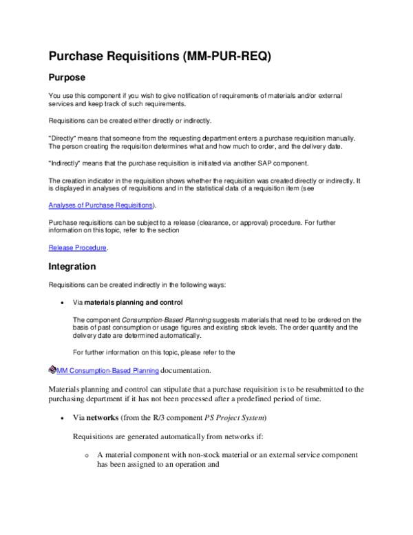 (DOC) Purchase Requisitions (MM-PUR-REQ