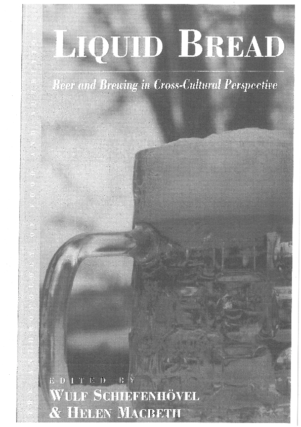 (PDF) Liquid Bread: Beer and Brewing in Cross-cultural Perspective