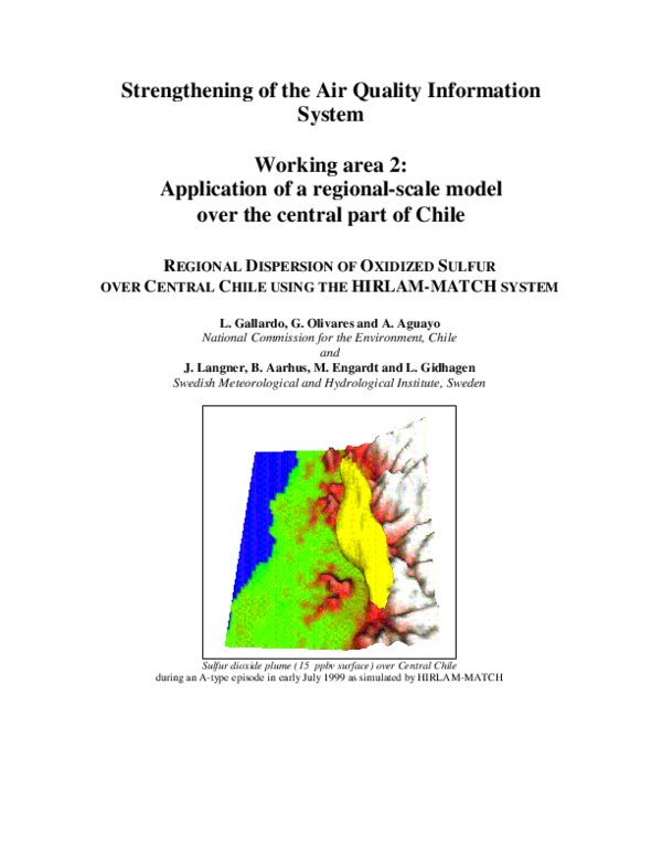 (PDF) Strengthening of the Air Quality Information System Working area ...