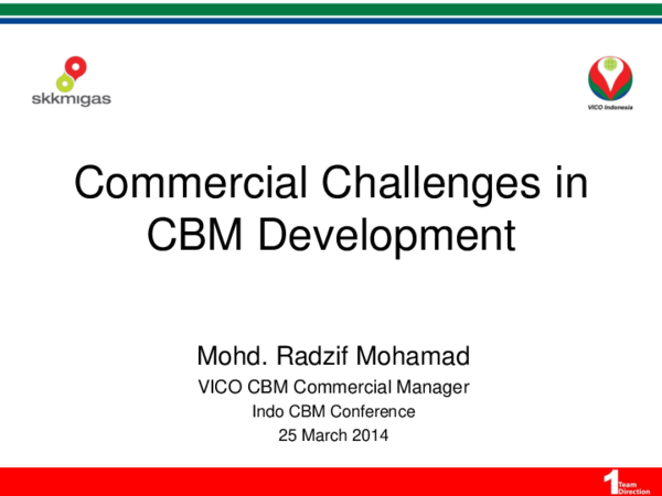 (PDF) Commercial challenges in CBM Technology & exploration