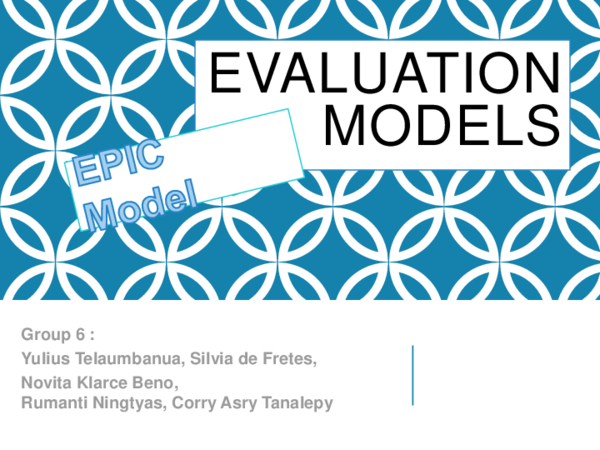(PPT) Model EPIC