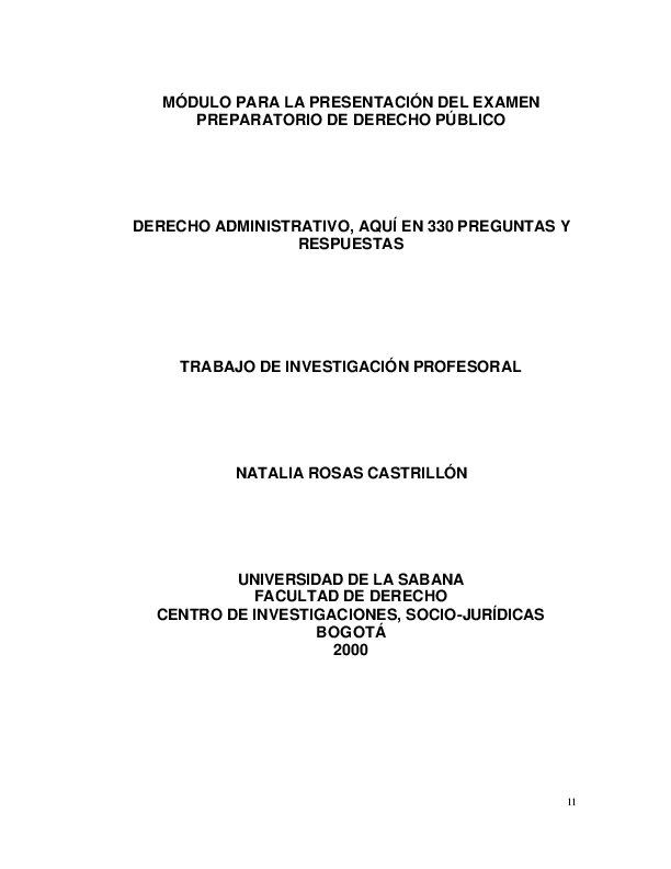 (PDF) MÓDULO PARA LA PRESENTACIÓN DEL EXAMEN PREPARATORIO DE DERECHO PÚBLICO DERECHO ...