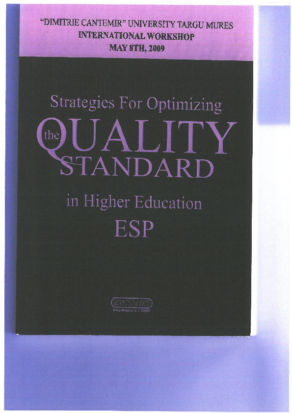 (PDF) ESP Action Research