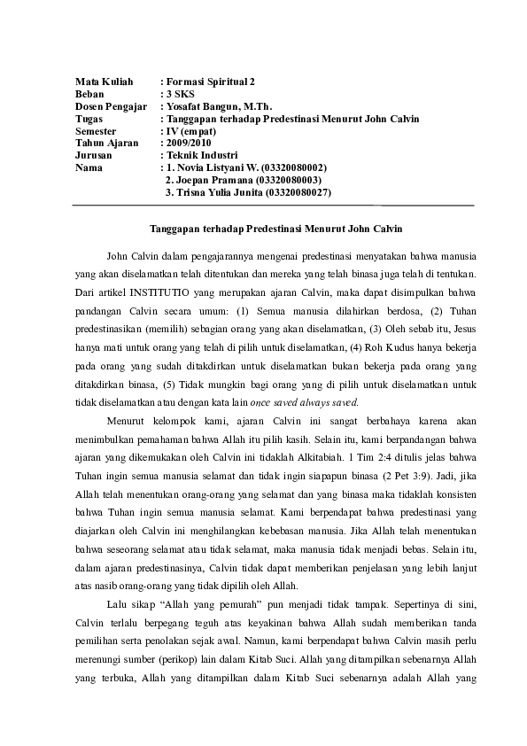 (DOC) Formasi Spiritual