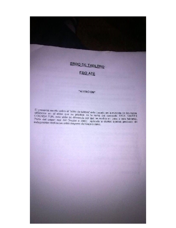 (PDF) Ebbo De Tablero de Tata Gaitain - Ogunda Fun
