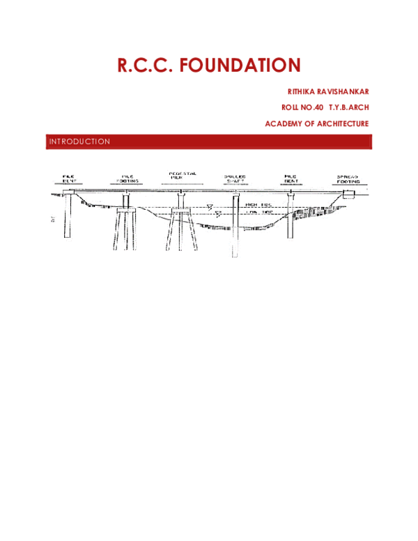 (DOC) R.C.C Foundations