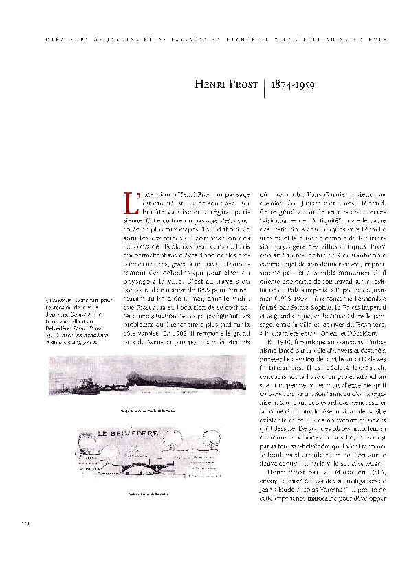 Henri Prost (1874-1959)