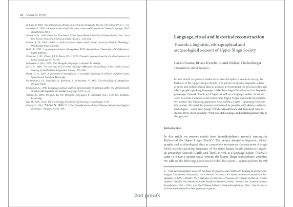 (PDF) Language, ritual and historical reconstruction: Towards a ...