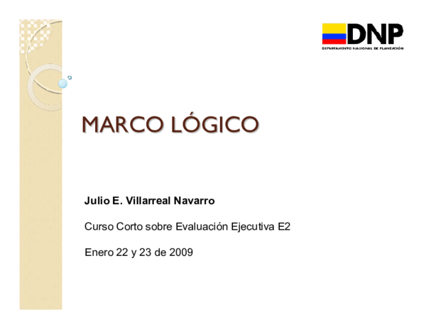 (PDF) MARCO MARCO L L Ó Ó GICO GICO