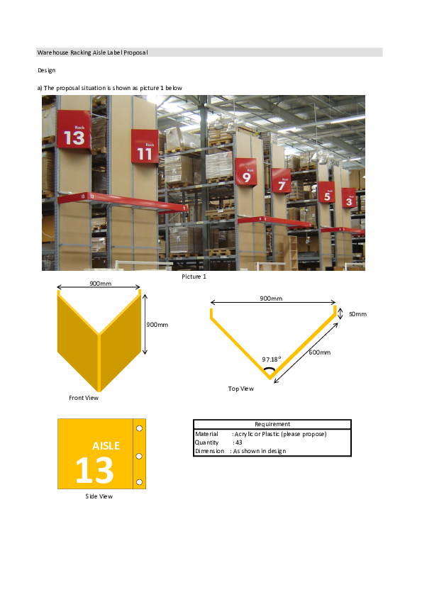 (PDF) Aisle label proposal