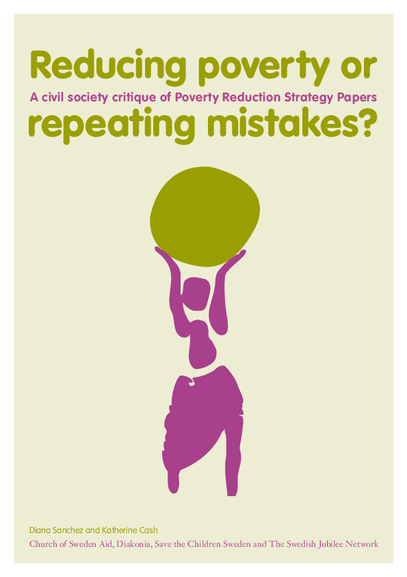 (PDF) Reducing poverty or repeating mistakes? A civil society critique ...