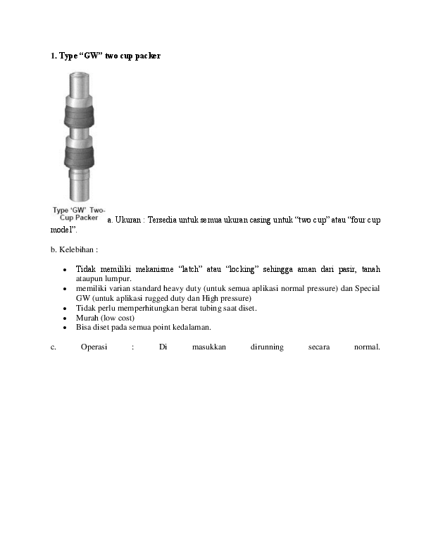 (DOC) Macam macam packer