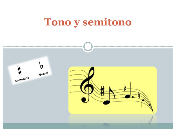 Tono y semitono