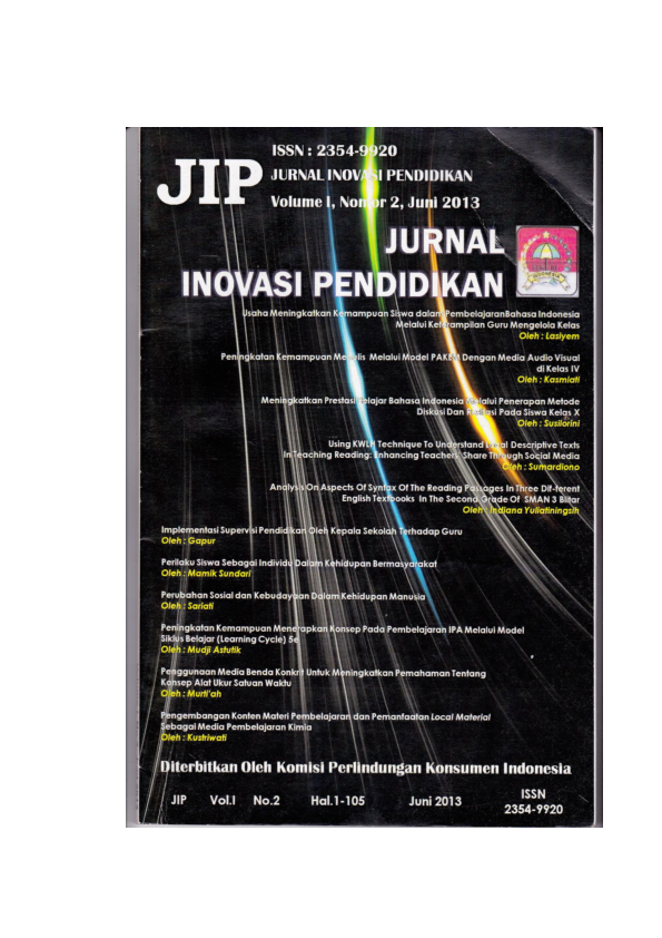 (PDF) Using KWLH Technique to Understand Local Descriptive Texts in ...