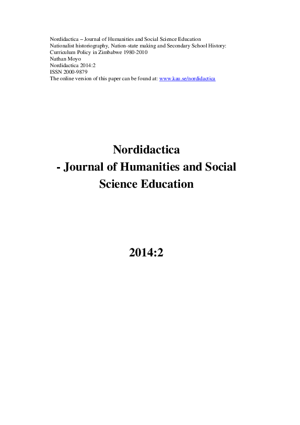 PDF Nationalist Historiography Nation state Making And Secondary pdf-nationalist-historiography-nation-state-making-and-secondary