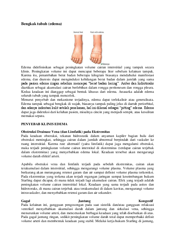 (DOC) Bengkak tubuh (edema