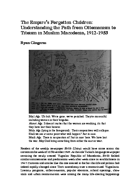 (PDF) The Empire's Forgotten Children: Understanding the Path from ...