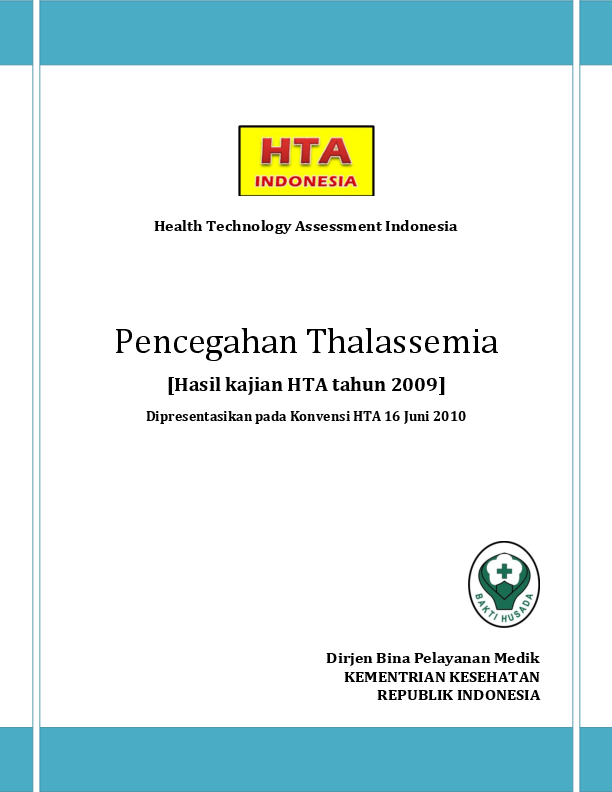 (PDF) Health Technology Assessment Indonesia [Hasil kajian HTA tahun ...
