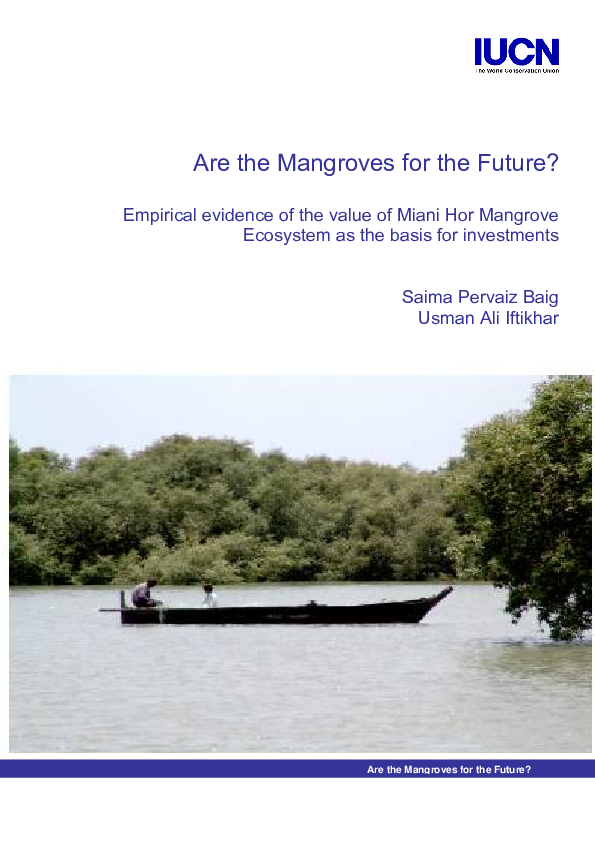 (PDF) Empirical evidence of the value of Miani Hor Mangrove Ecosystem ...