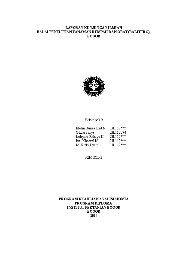 (DOC) KULIAH LAPANG-BALITTRO