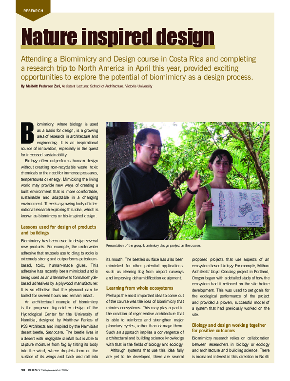 (PDF) Nature Inspired Design