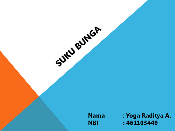 (PPT) Suku bunga