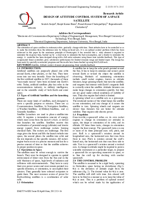 (PDF) International Journal of Advanced Engineering Technology Research Article DESIGN OF ...