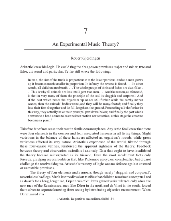 (PDF) An Experimental Music Theory | robert gjerdingen - Academia.edu