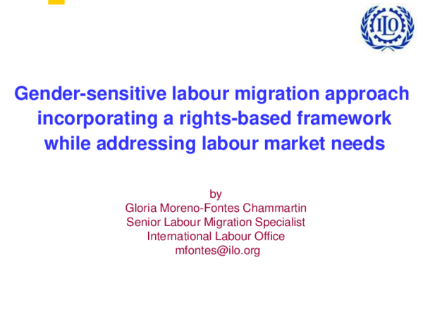 (PDF) Gender-sensitive Labour Migration Approach