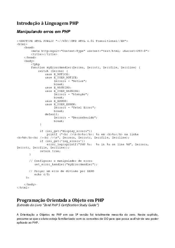 Pdf Php E Mvc