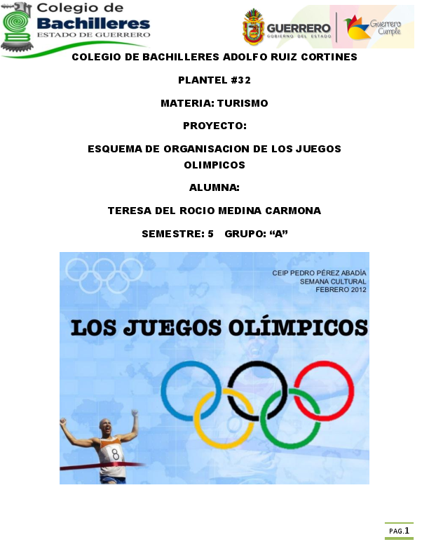 (DOC) TURISMO JUEGOS OLIMPICOS