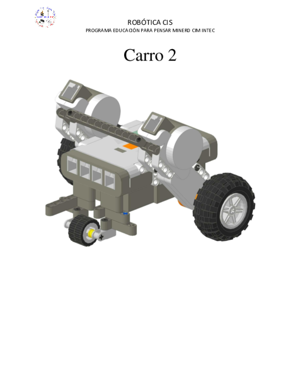 (PDF) ROBÓTICA CIS PROGRAMA EDUCACIÓN PARA PENSAR MINERD CIM INTEC