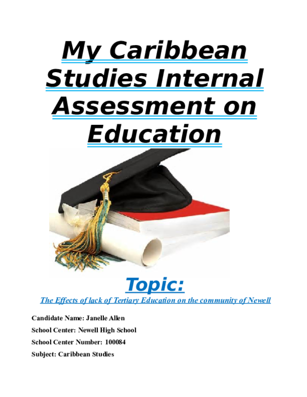 (DOC) tertiary education