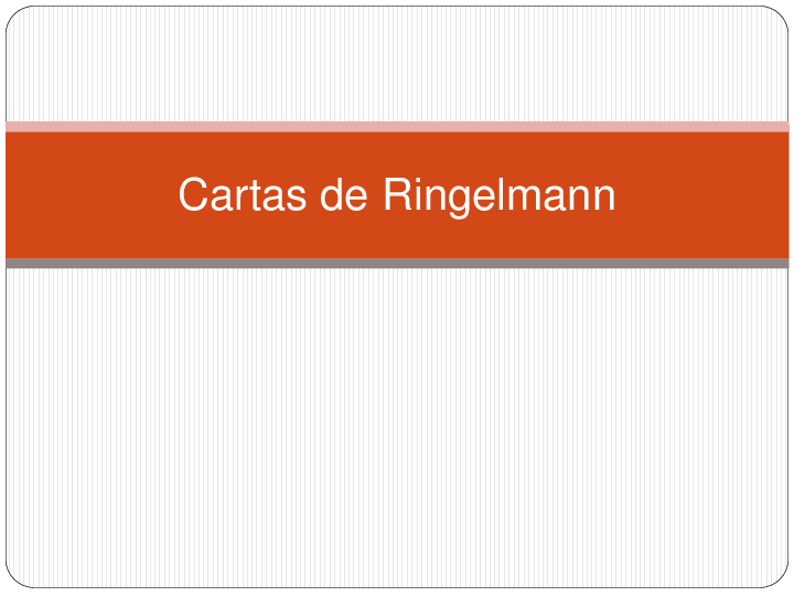 (PDF) Cartas de Ringelmann